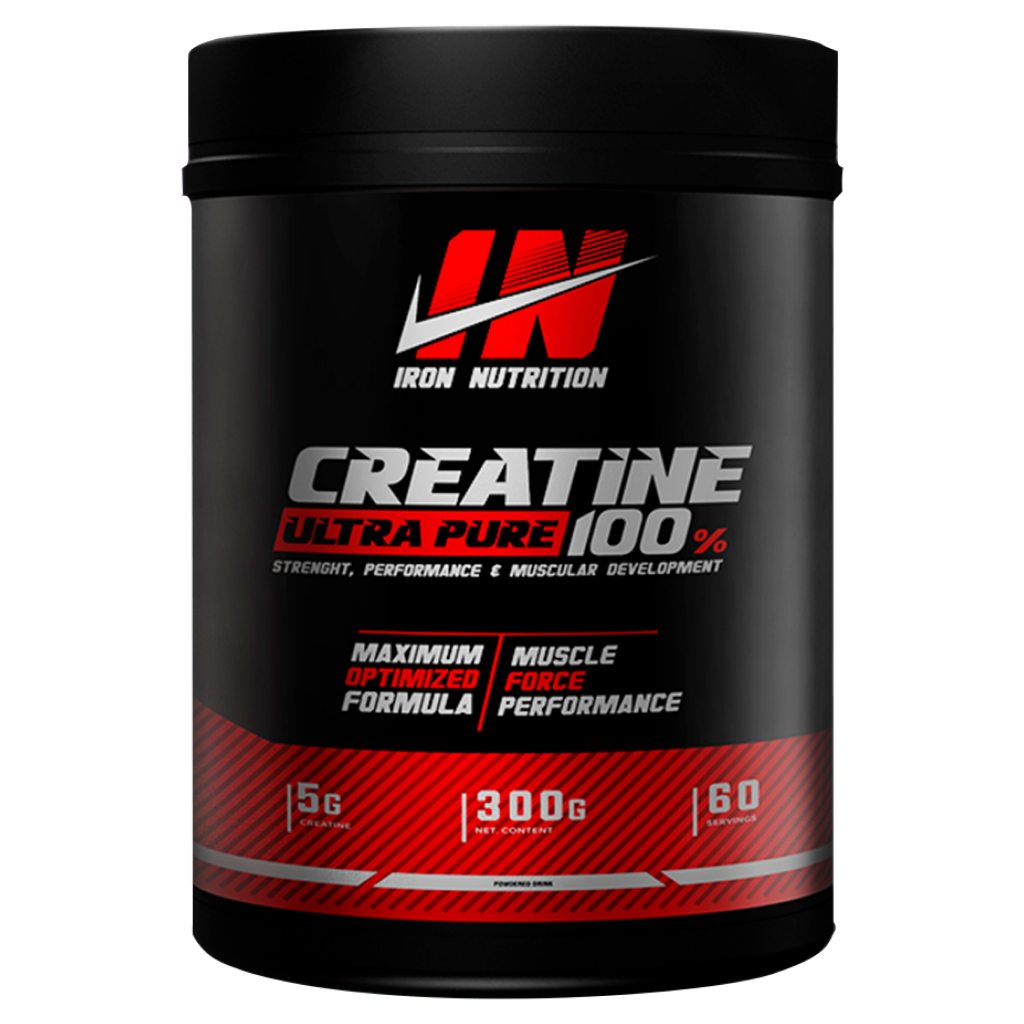 CREATINA 300 GRAMOS - IRON NUTRITION - Outlet Fit Colombia