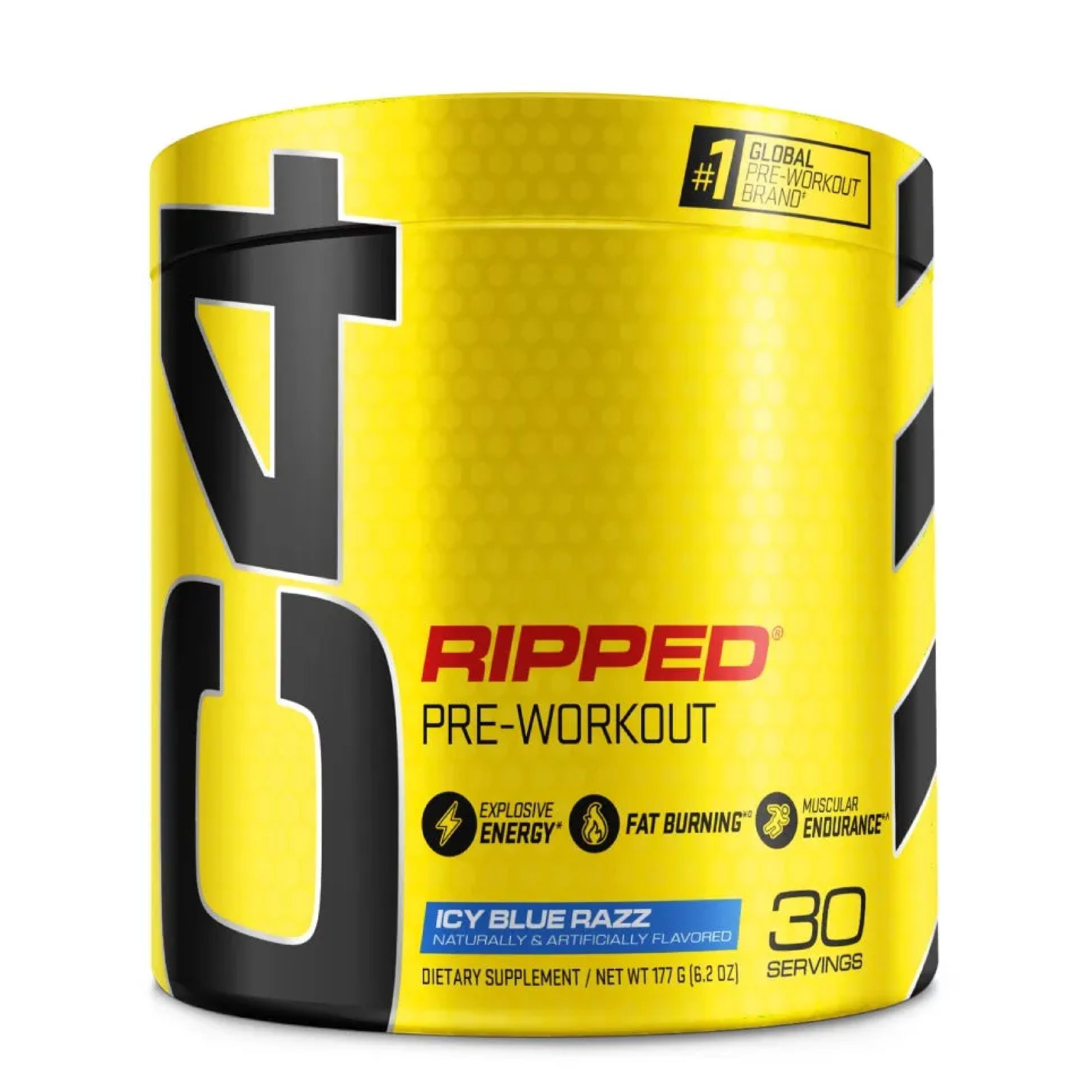 C4 RIPPED 30 SERVICIOS ICY BLUE RAZZ – CELLUCOR - Outlet Fit Colombia